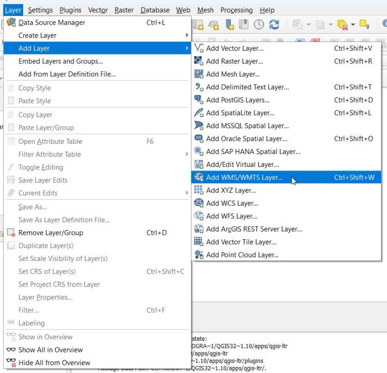 WMS layer in GIS desktop application – AfriGIS Developers